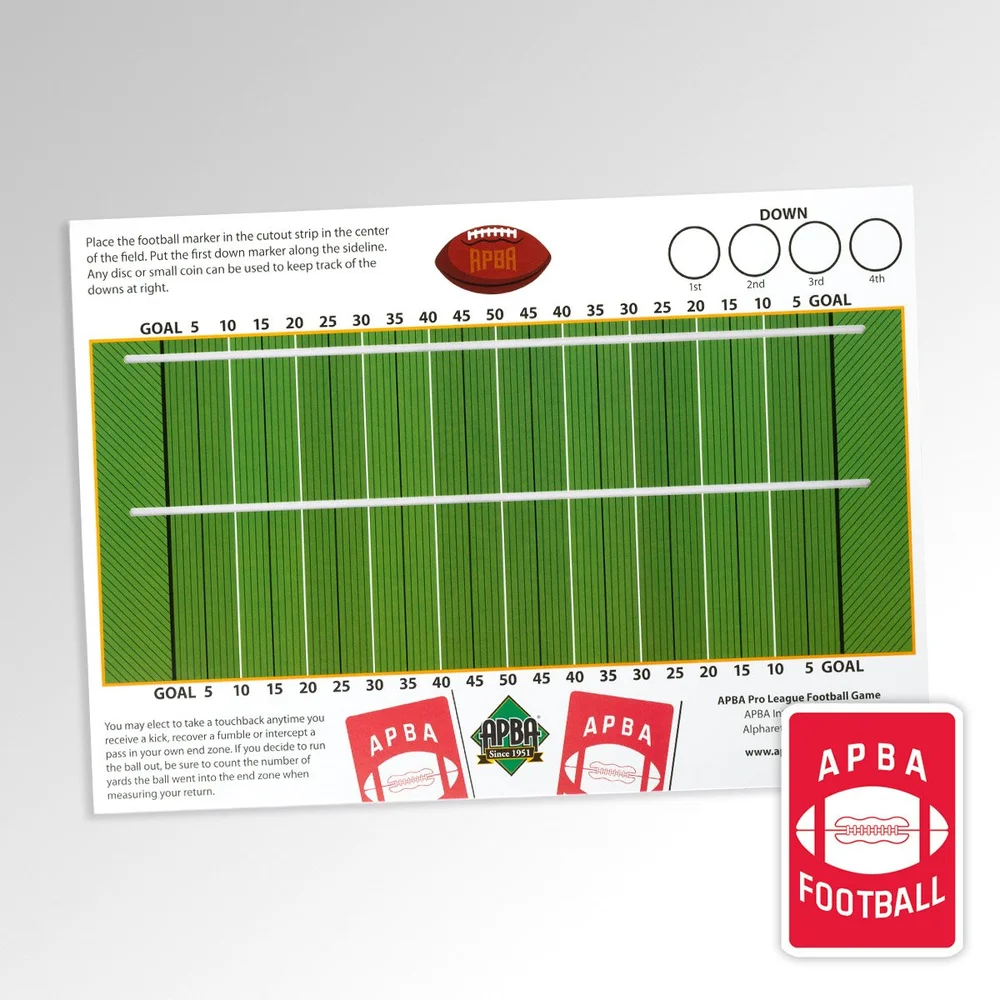Football Alternative Defense Chart — APBA Games