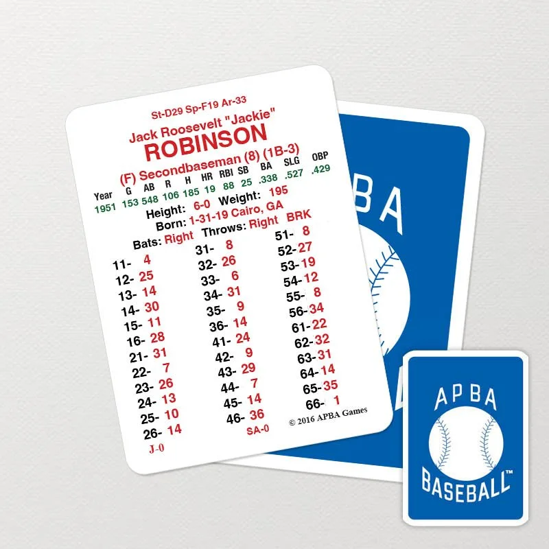 ABA GO Baseball Season Data — APBA Games