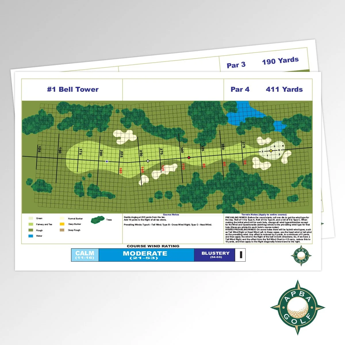 Bell Tower Golf Course — APBA Games