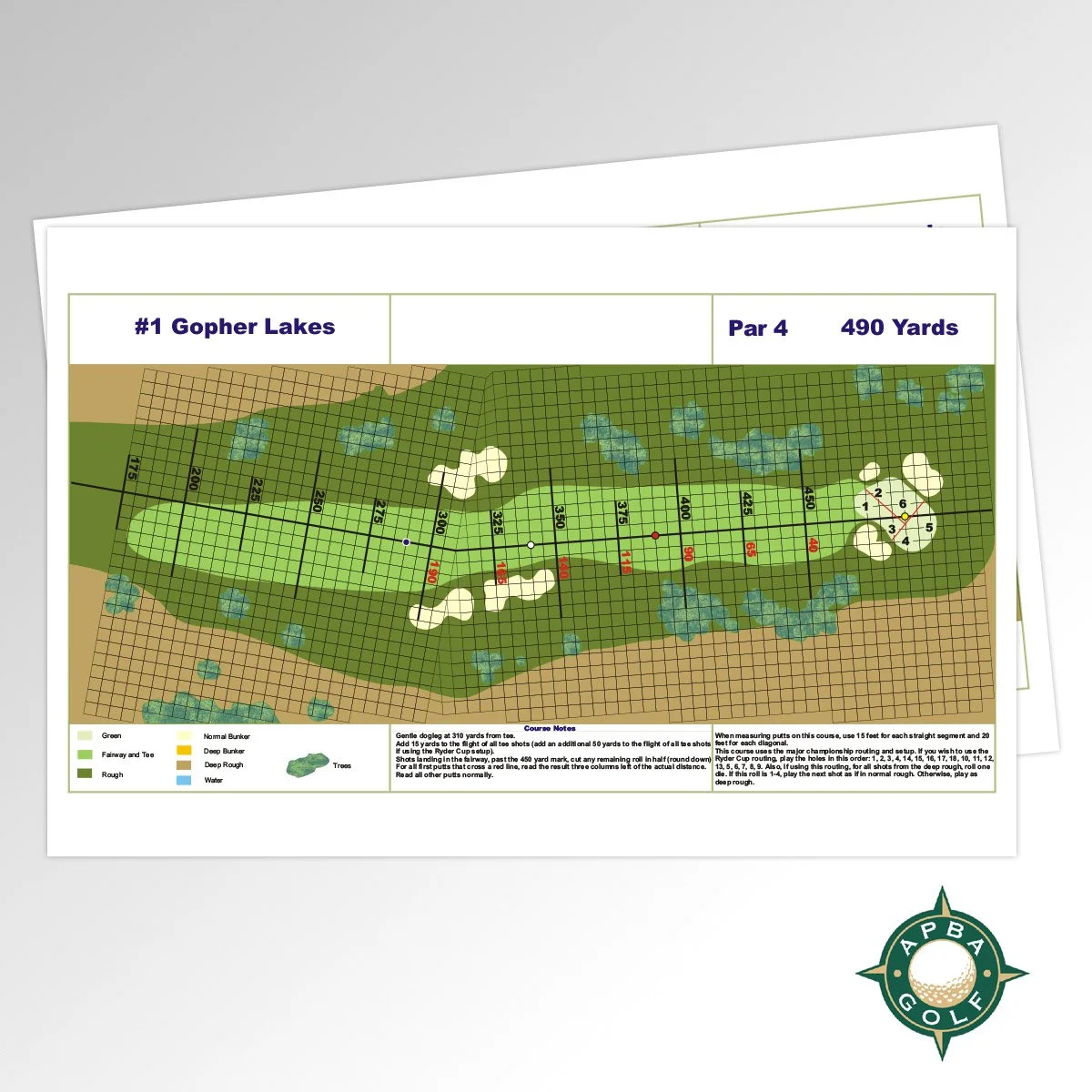 Gopher Lake Golf Course — APBA Games