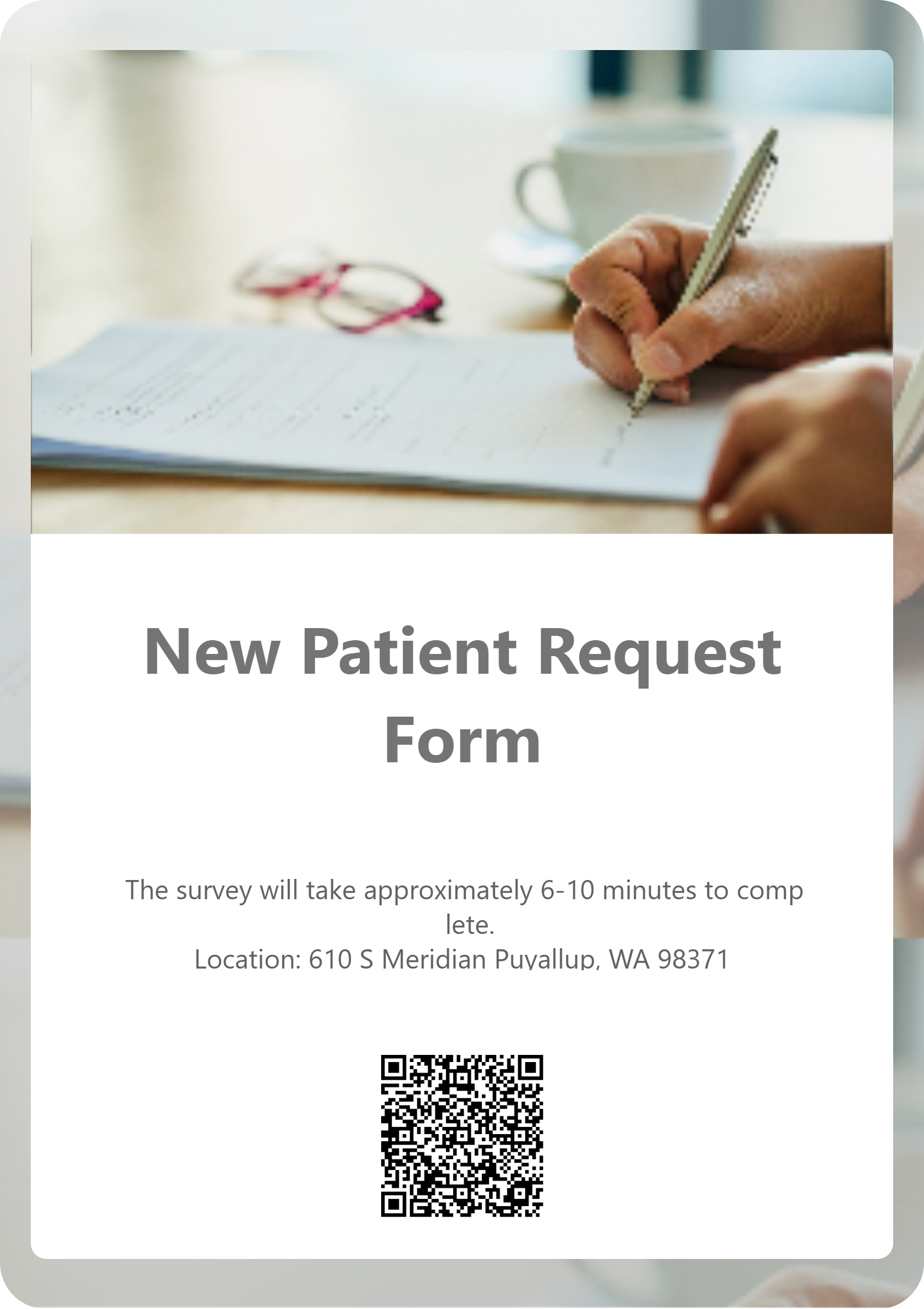 New Patient Request Form — Trinity Family Medical Clinic