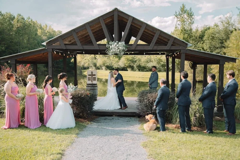 Pavilion on the Pond | Plan Your Dream Wedding Today — Triple T Farm ...