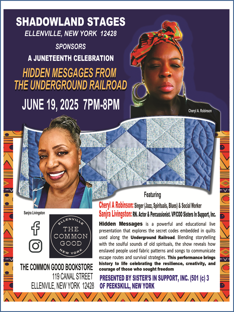 Juneteenth Celebration: Hidden Messages from The UnderGround Railroad ...