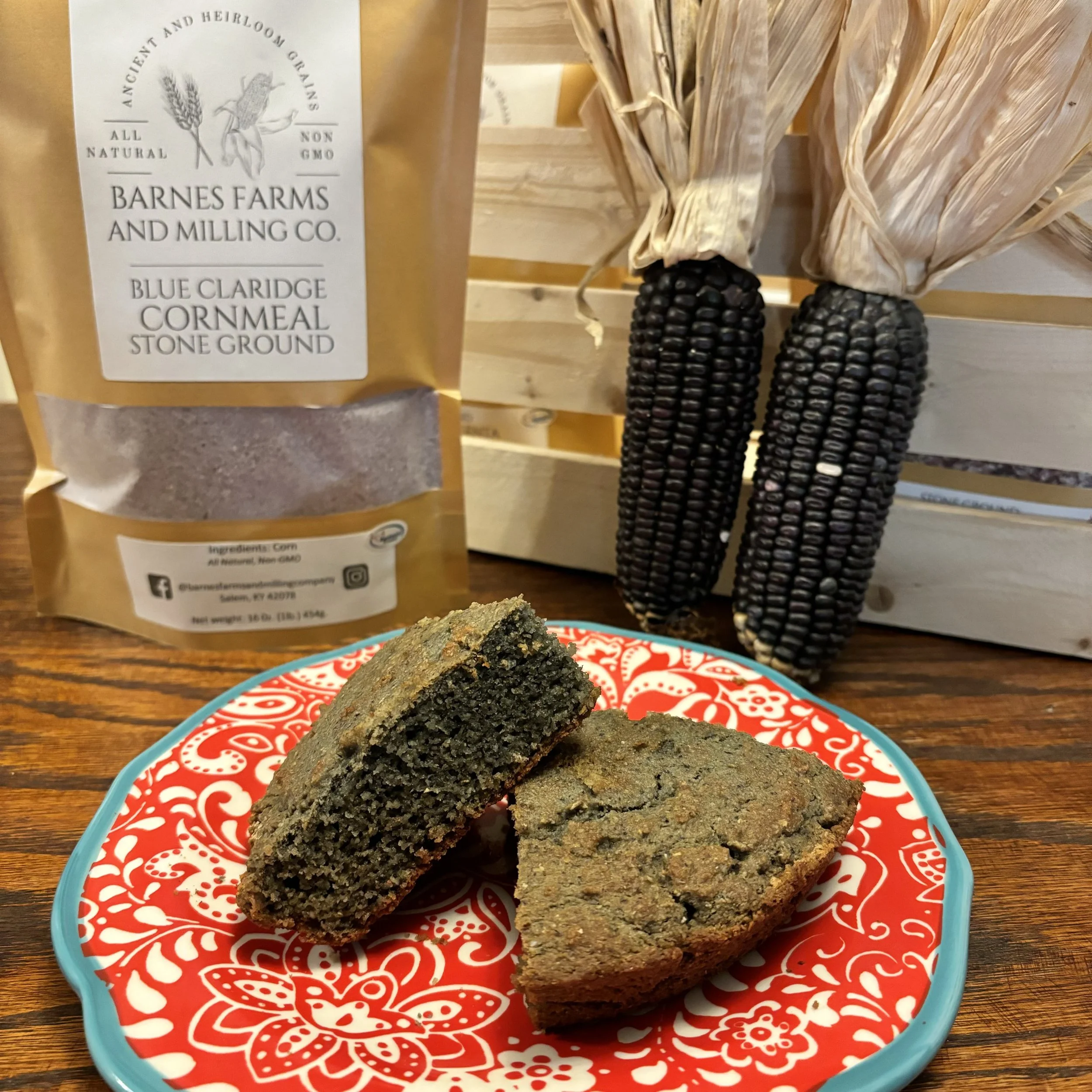 Blue Clarage Cornmeal — Barnes Farms & Milling Co.