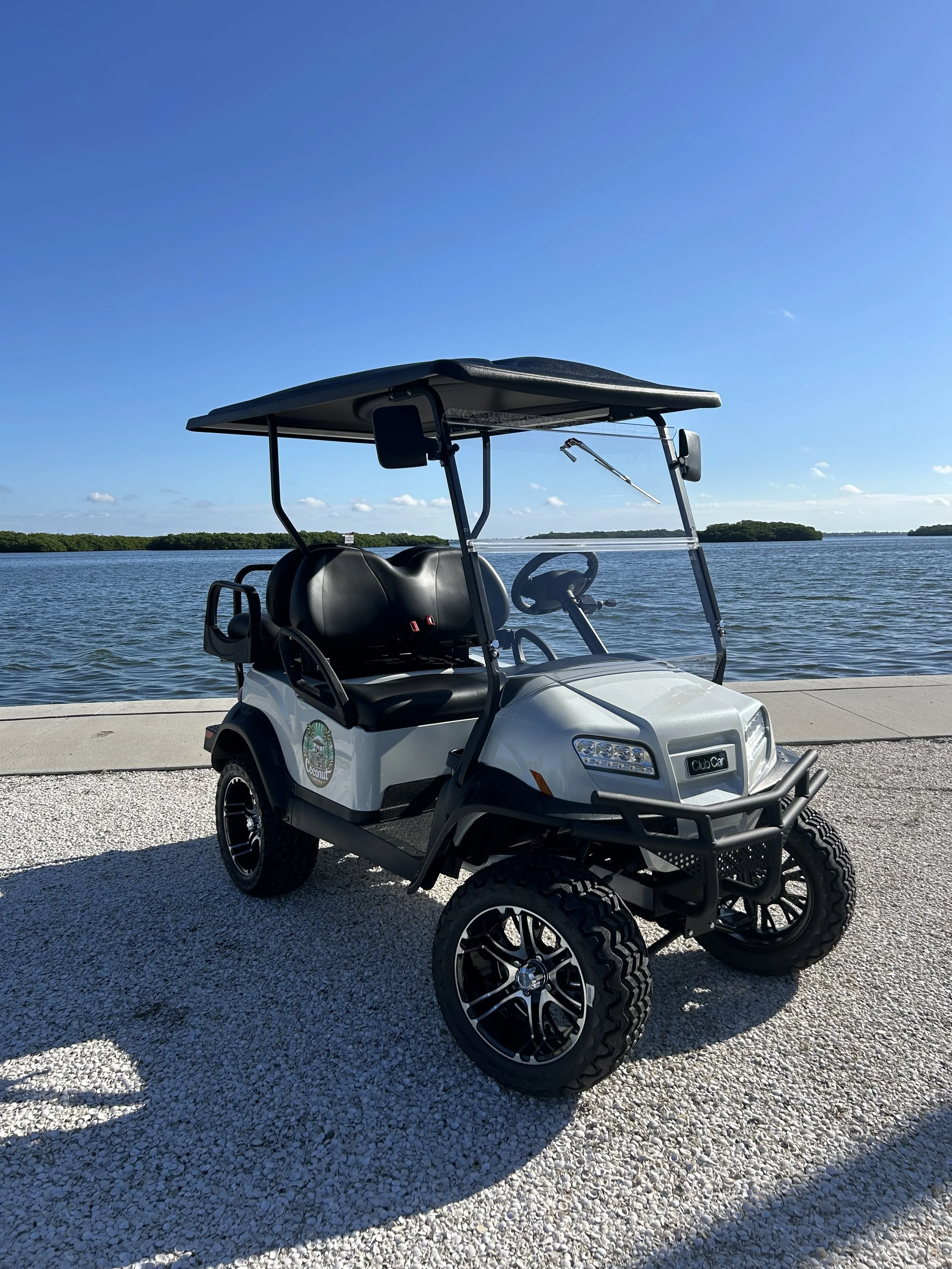 Golf Carts For Rent on Anna Maria Island