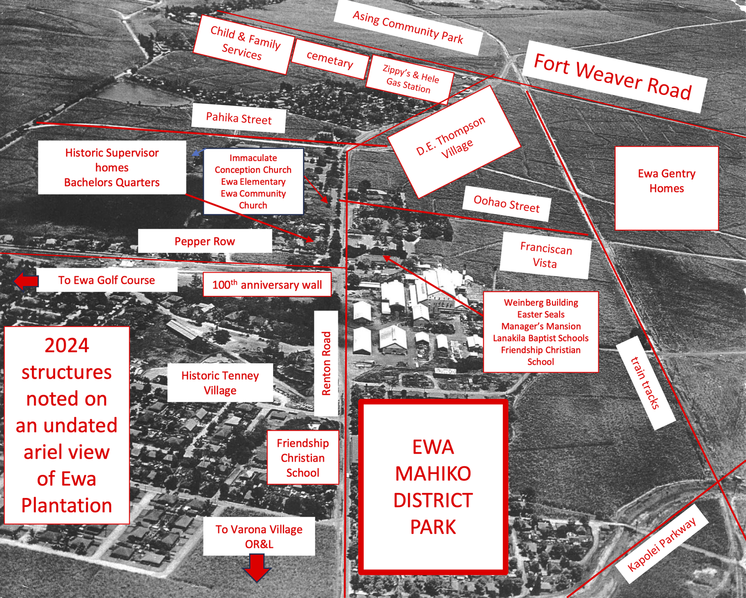 Landmarks — Ewa Villages Historical Society