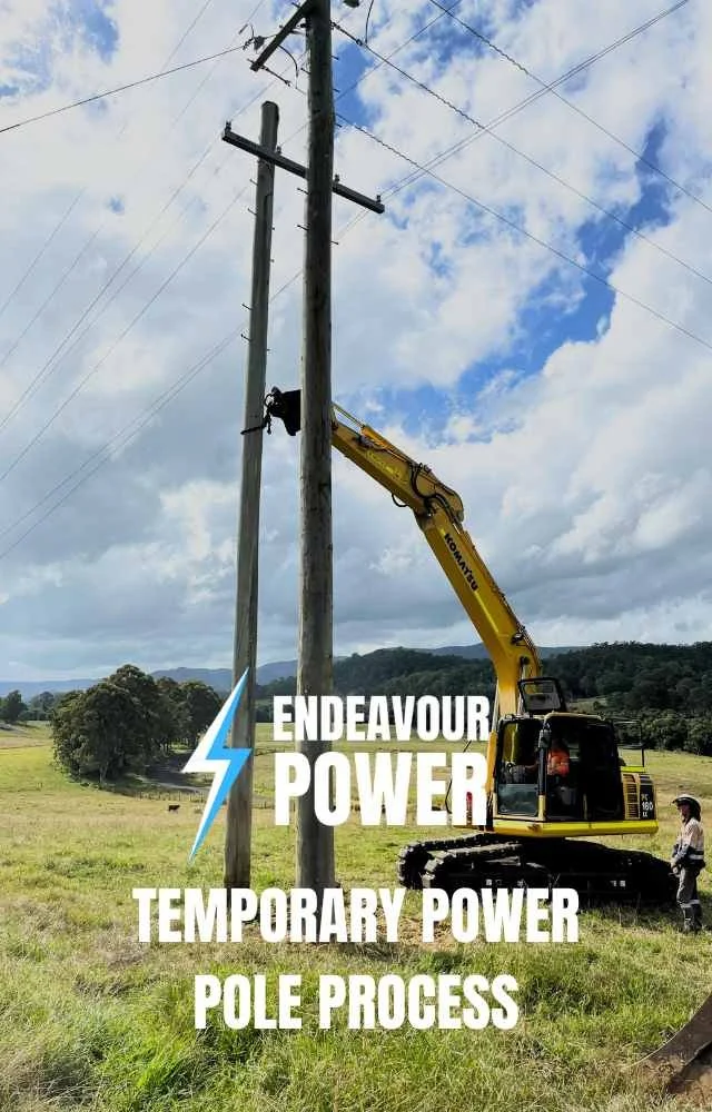 Temporary Power Poles — Endeavour Power