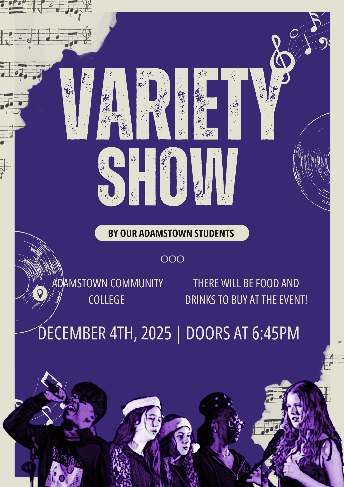 Variety Show Tickets — Adamstown Community College