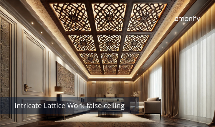 Latest False Ceiling Design Ideas for Hall Spaces — Amenify India