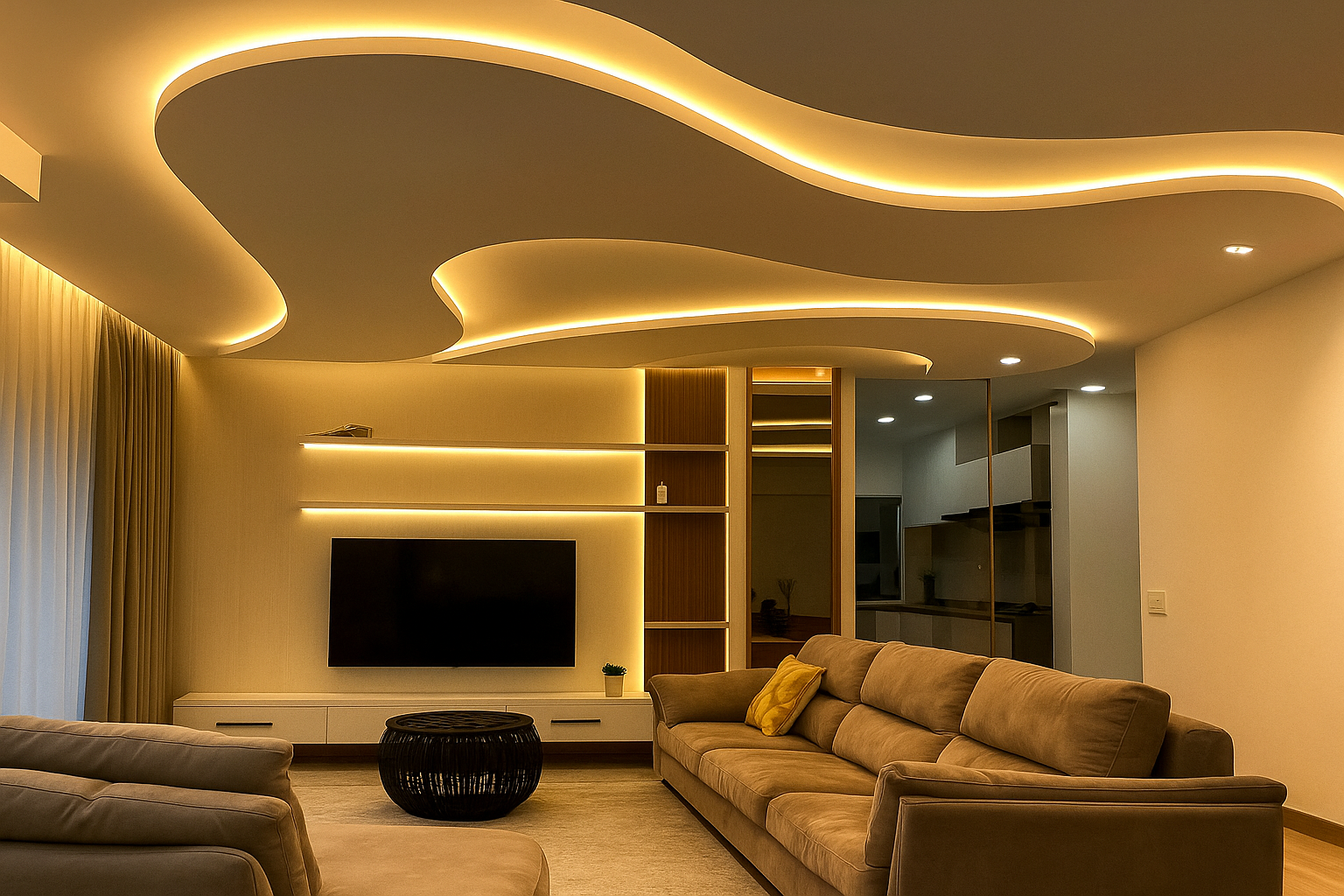 Latest 7 Stunning Gypsum Ceiling Designs for 2026 — Amenify India