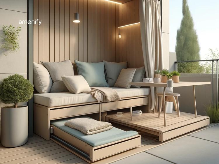 10 Small Modern Balcony Design Ideas That Maximize Space — Amenify India