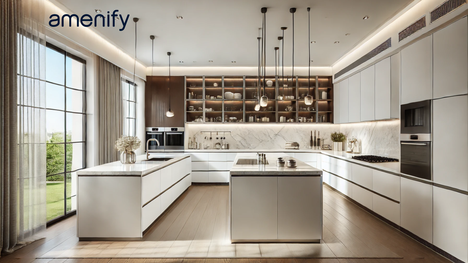 Top 10 Modular Kitchen Trends in India 2024 — Amenify India