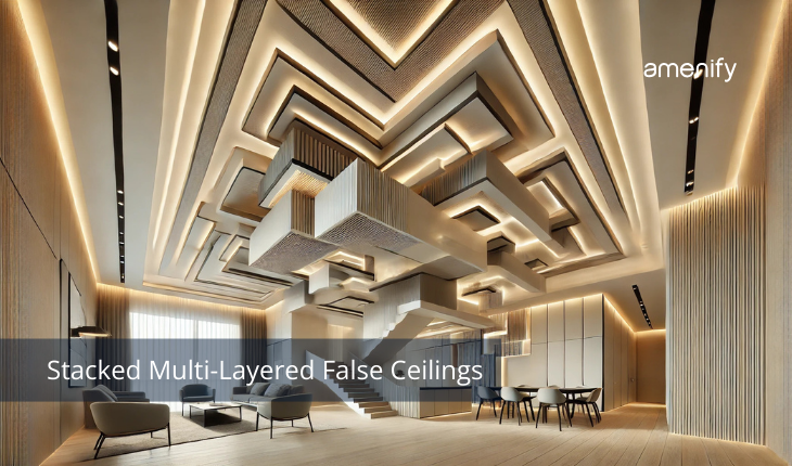 Latest False Ceiling Design Ideas for Hall Spaces — Amenify India