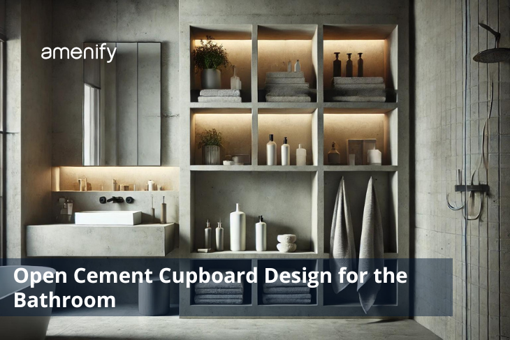 12 Cement Cupboard Designs for Modern Homes — Amenify India