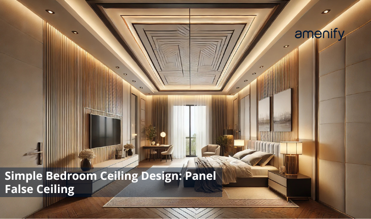 10 Simple Bedroom Ceiling Design Trends for 2024 — Amenify India
