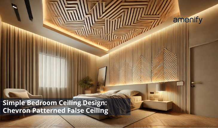 10 Simple Bedroom Ceiling Design Trends for 2024 — Amenify India