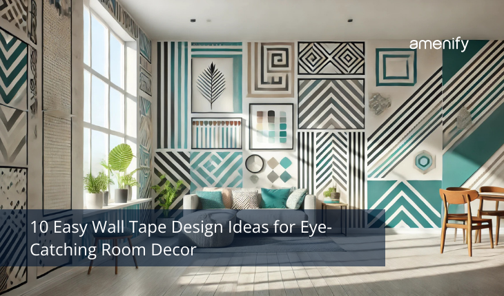 10 Stunning Wall Tape Design Ideas for Any Room — Amenify India
