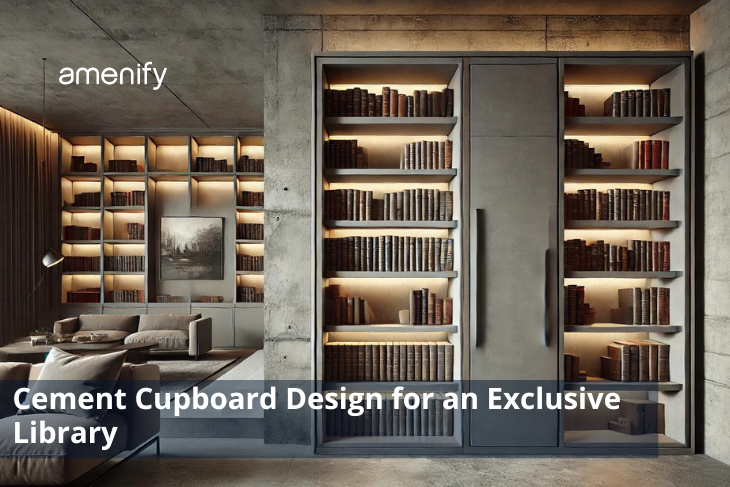 12 Cement Cupboard Designs for Modern Homes — Amenify India