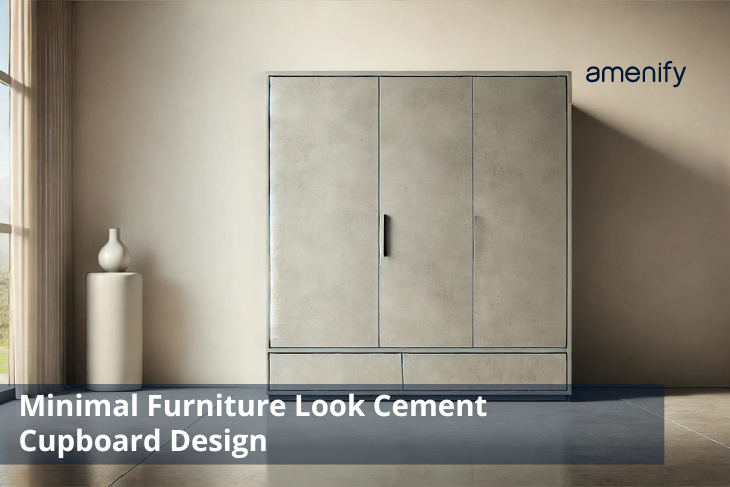 12 Cement Cupboard Designs for Modern Homes — Amenify India