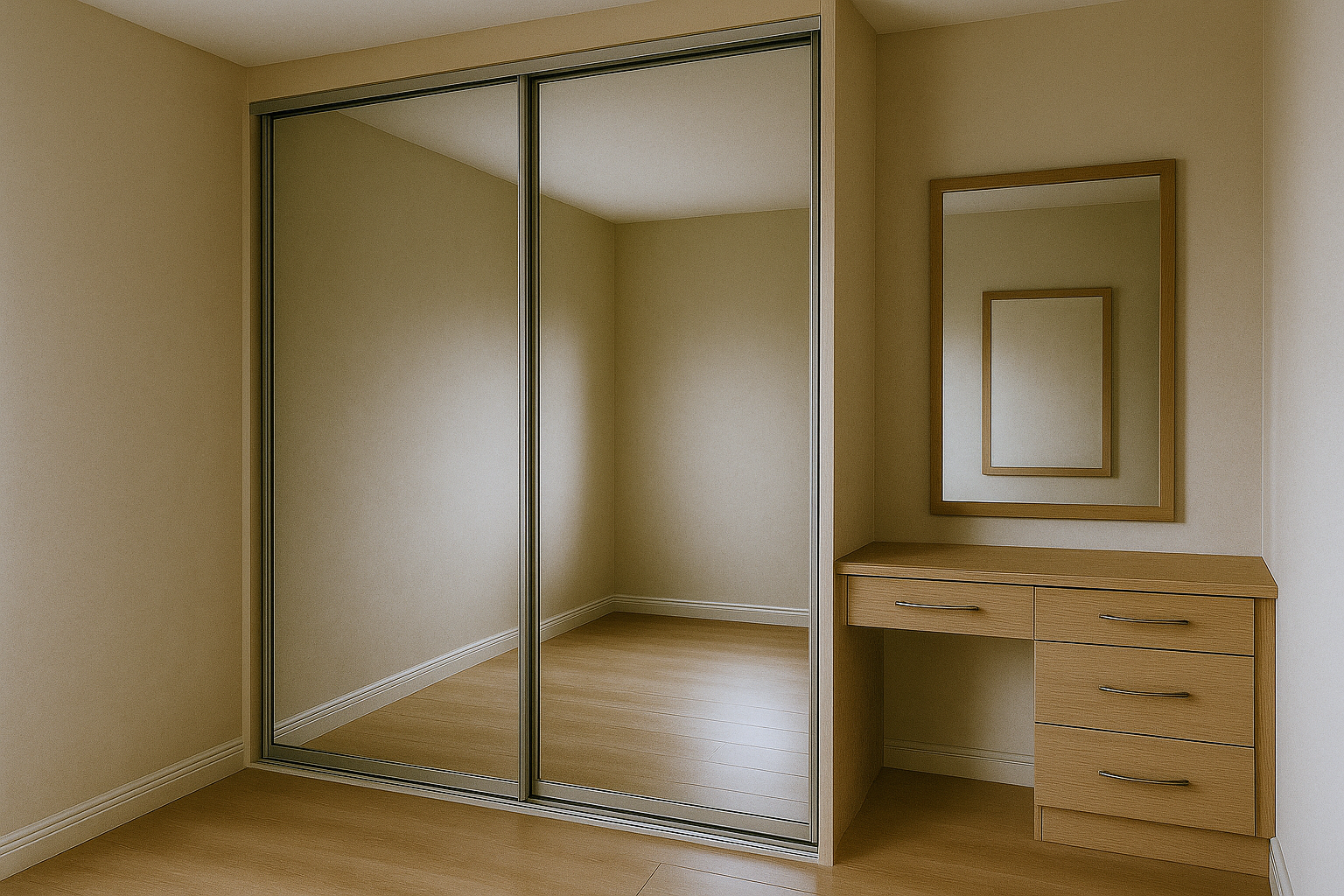 Top 10 Dressing Table Inside Wardrobe Design Ideas for Modern Homes ...