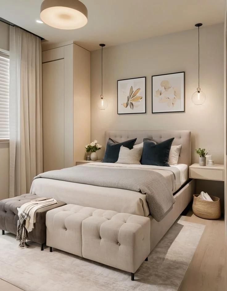 10+ Simple Bedroom Design Ideas – Modern & Budget-Friendly Tips ...
