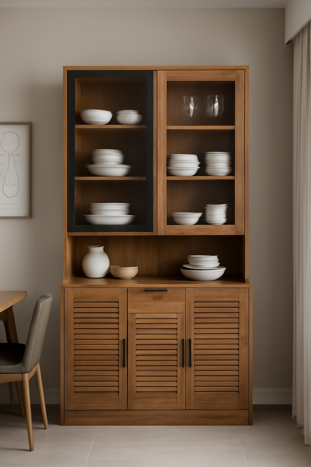 Modern Crockery Unit Design Ideas for Elegant Home Makeovers — Amenify ...