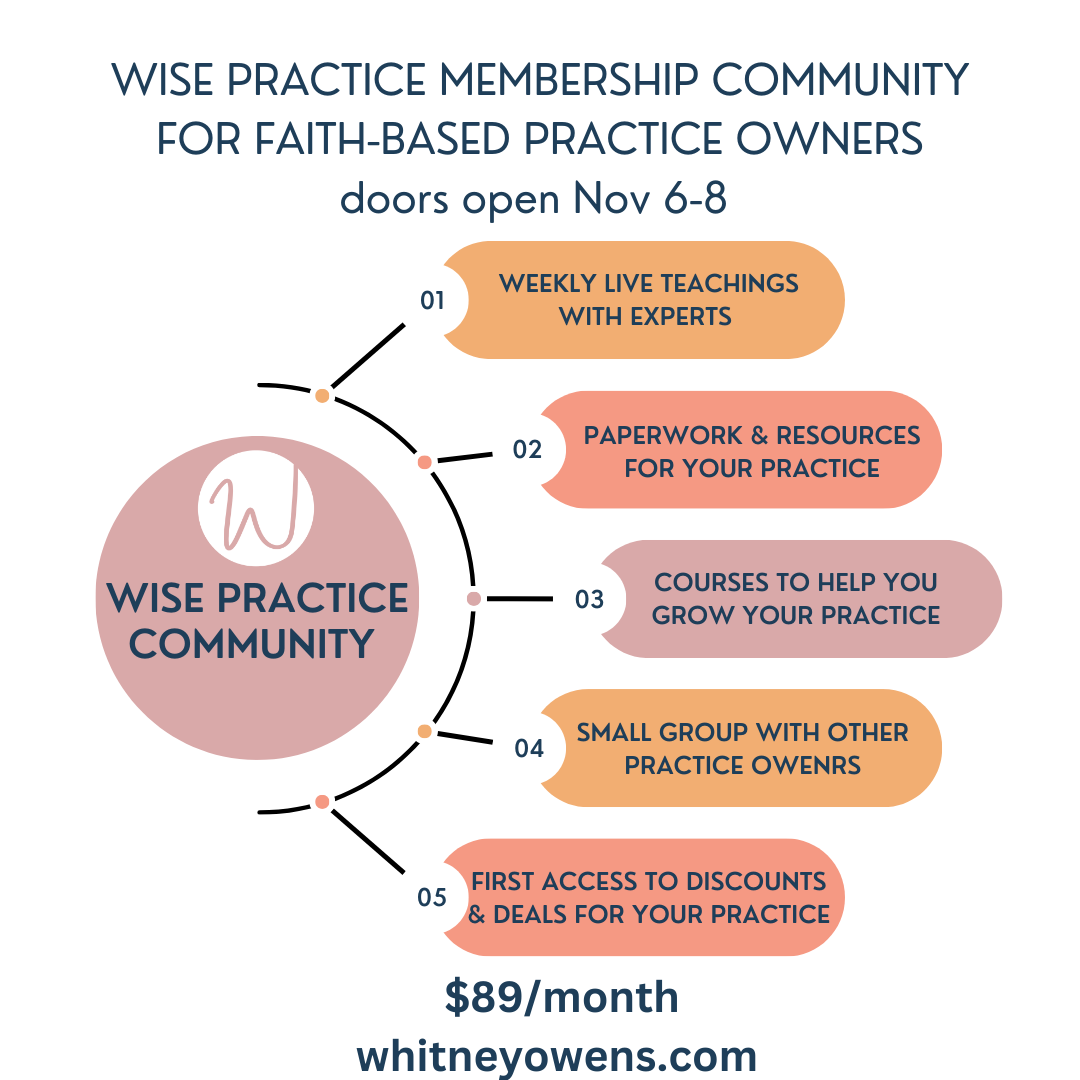 Find Your People and Build Your Practice — wisepracticeconsulting