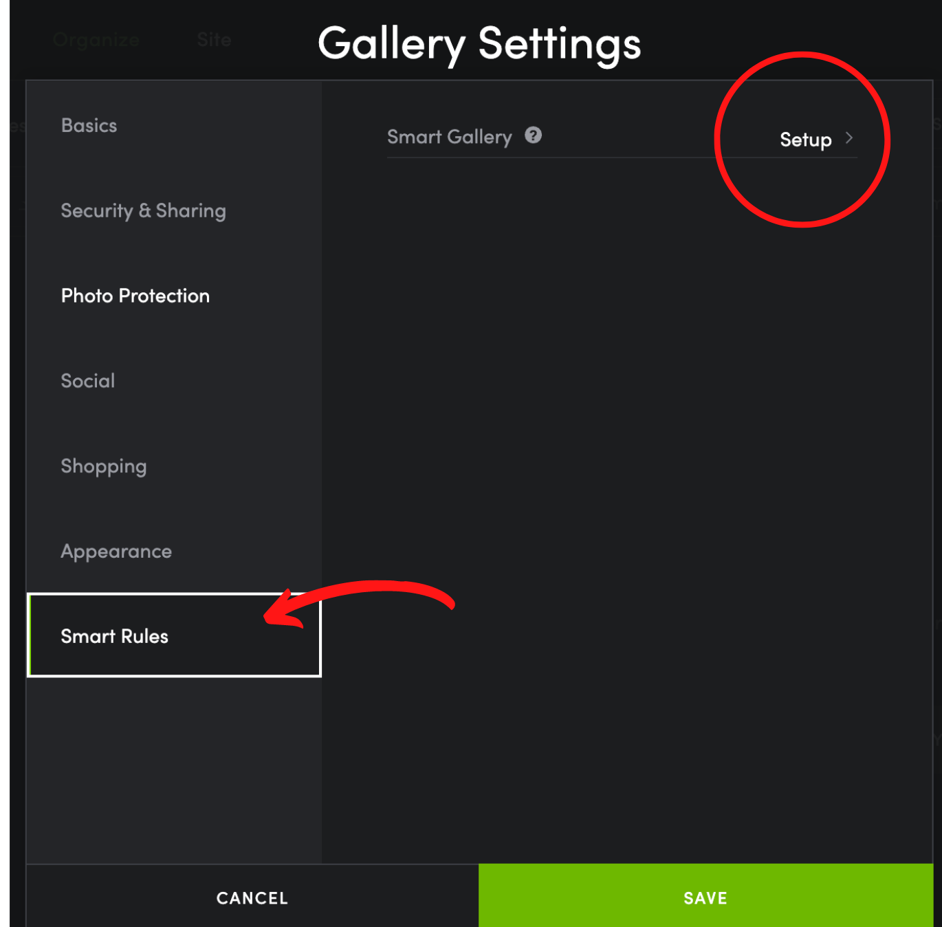 Using SmugMug — Arrange Wander Focus