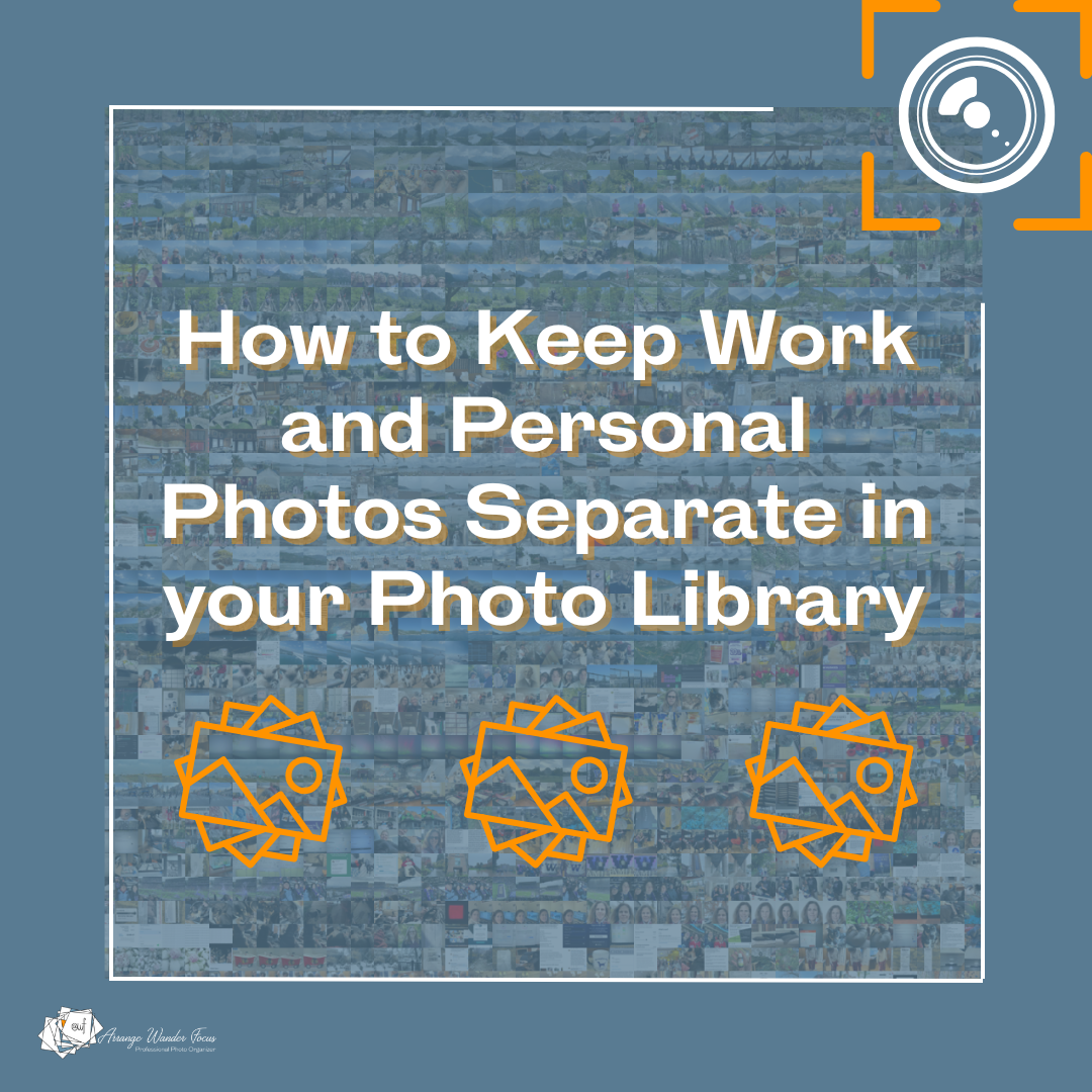How to keep work and personal photos separate in your photo library ...