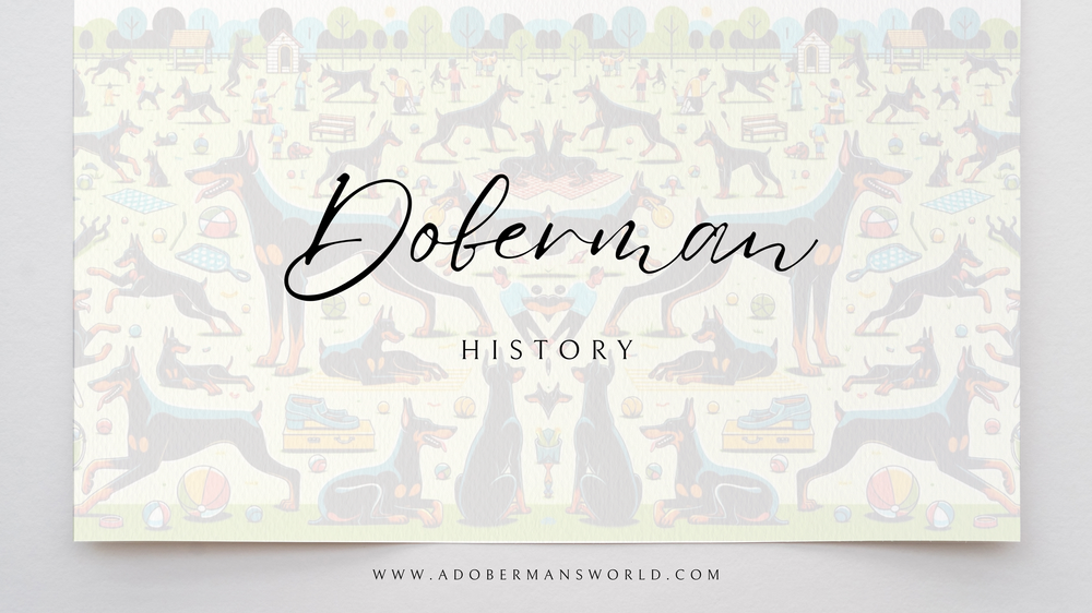 History of the Doberman Pinscher — A Doberman's World