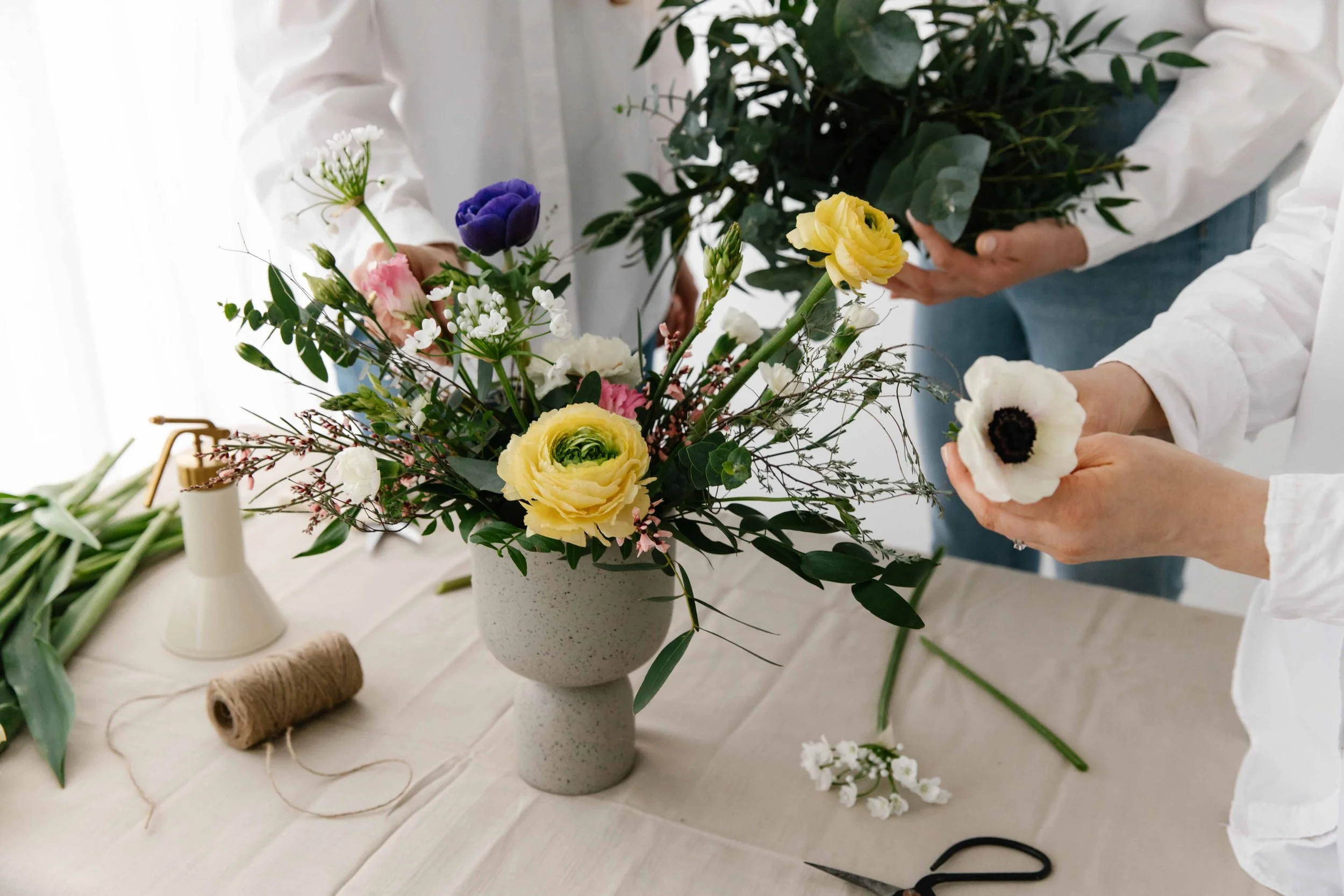 Workshopit — Kukkastudio UnelMia | Laadukasta ja luovaa kukkasidontaa