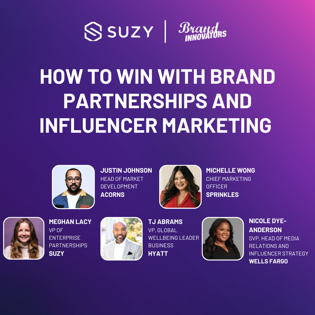 How to Win With Brand Partnerships and Influencer Marketing | Suzy ...