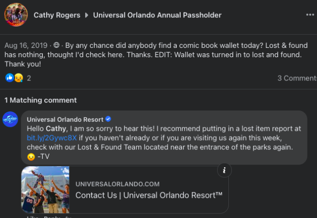 Universal Orlando Resort — Tamara Vasquez