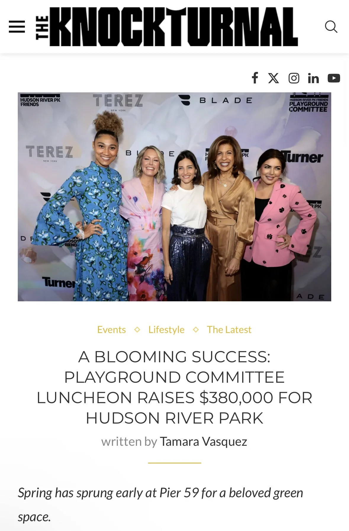 The Knockturnal Digital Magazine — Tamara Vasquez