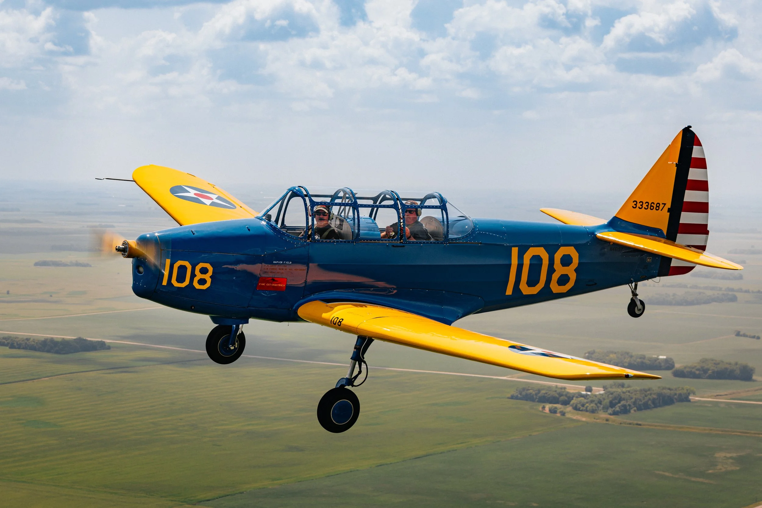 WWII Fairchild PT-19 Trainer — Fagen Fighters WWII Museum