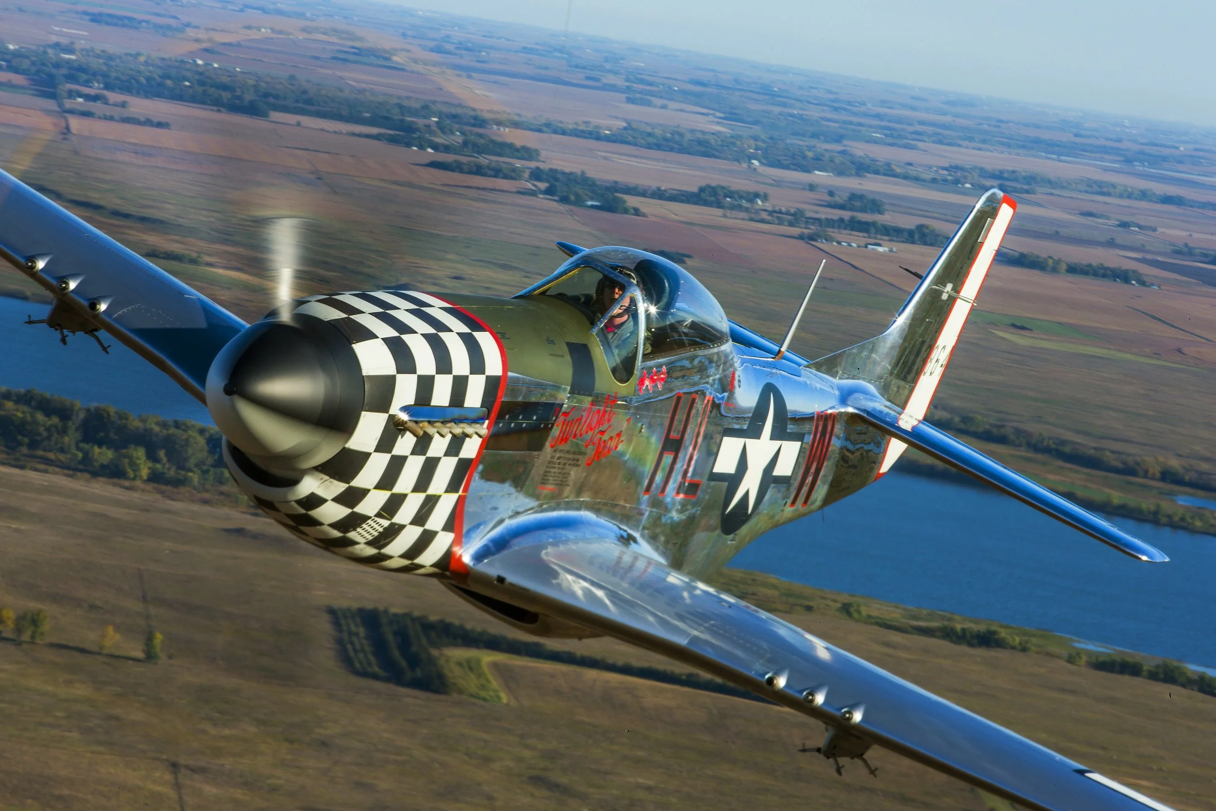 North American Aviation P-51 Mustang "Twilight Tear" — Fagen Fighters ...