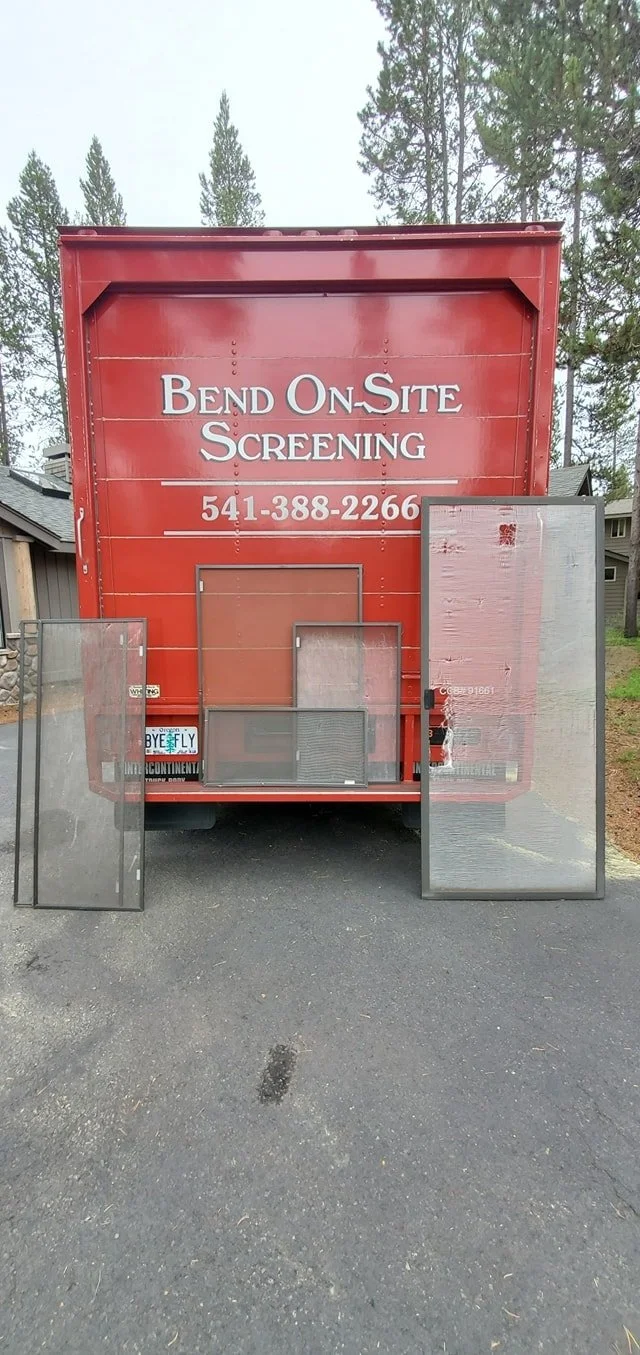 Window Screens — Bend On-Site Screening