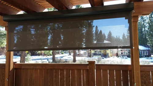 Operable Solar Screens — Bend On-Site Screening