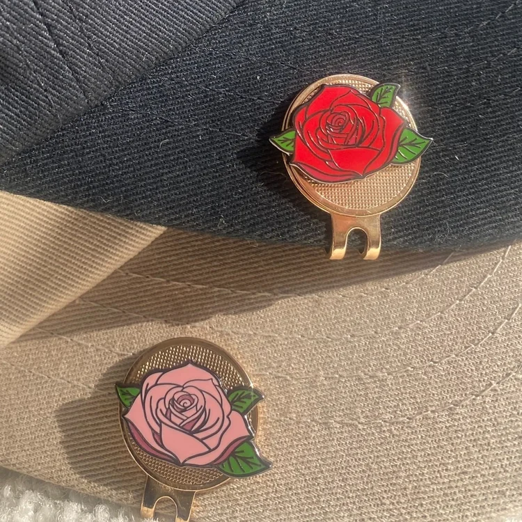 fun golf ball markers — Sit! Ball Markers