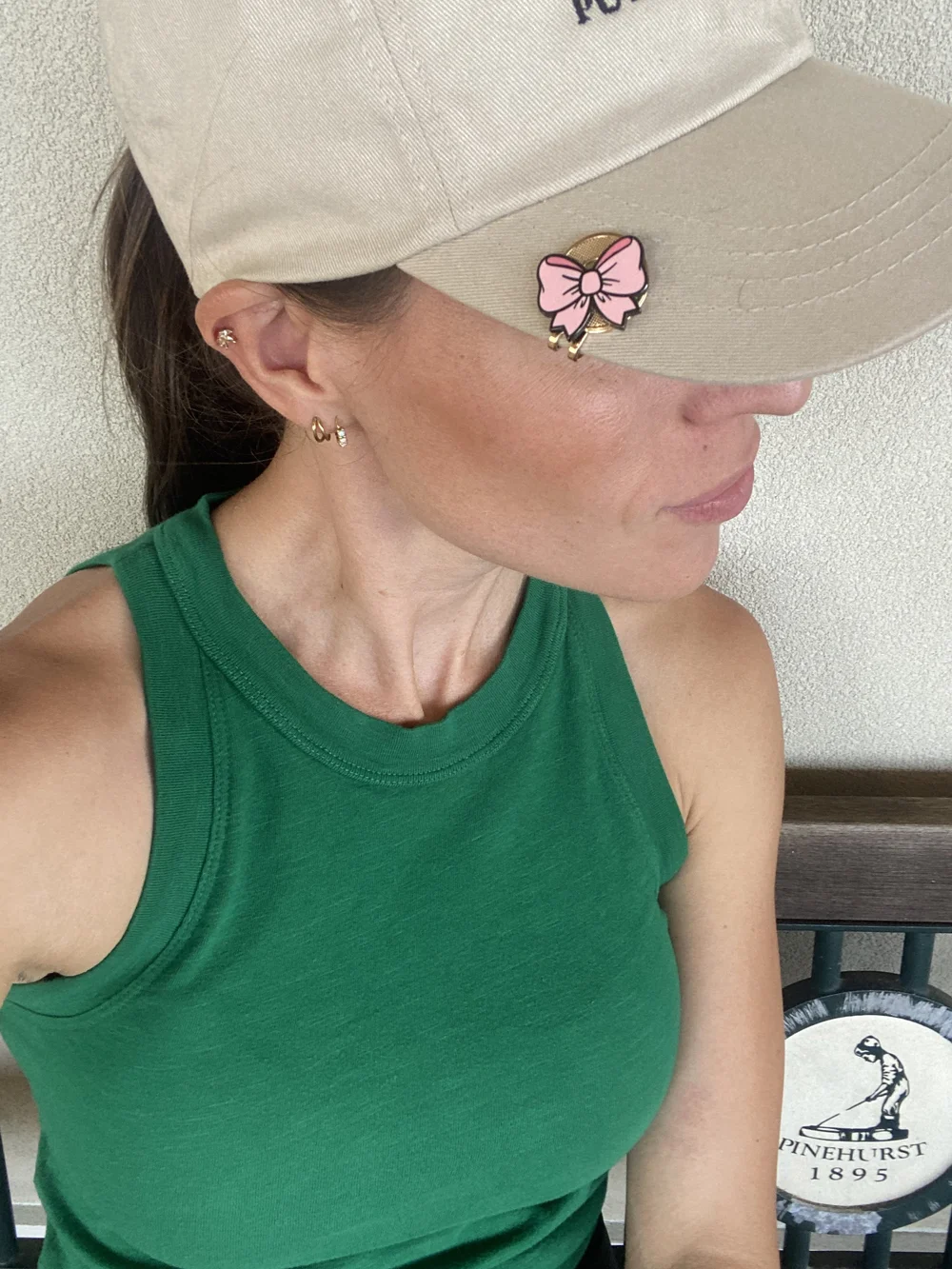 fun golf ball markers — Sit! Ball Markers