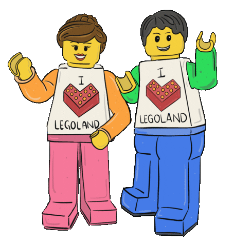 LEGOLAND California Animated Illustrations & Stickers | Raquel Mendoza ...