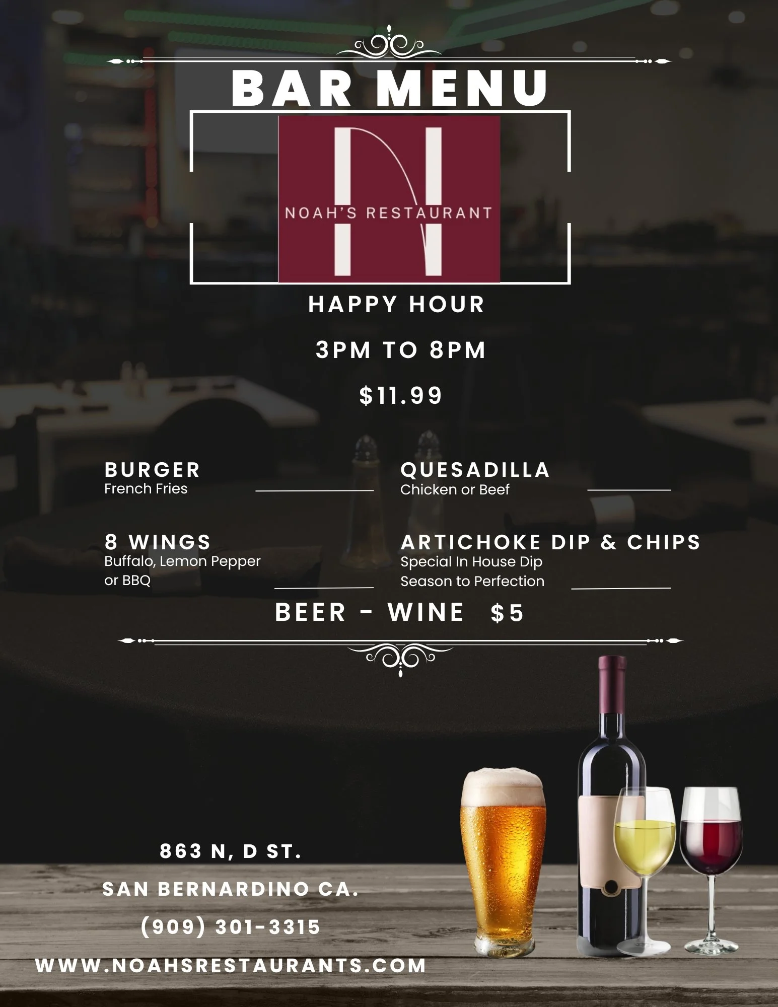 News — Noah's Restaurant
