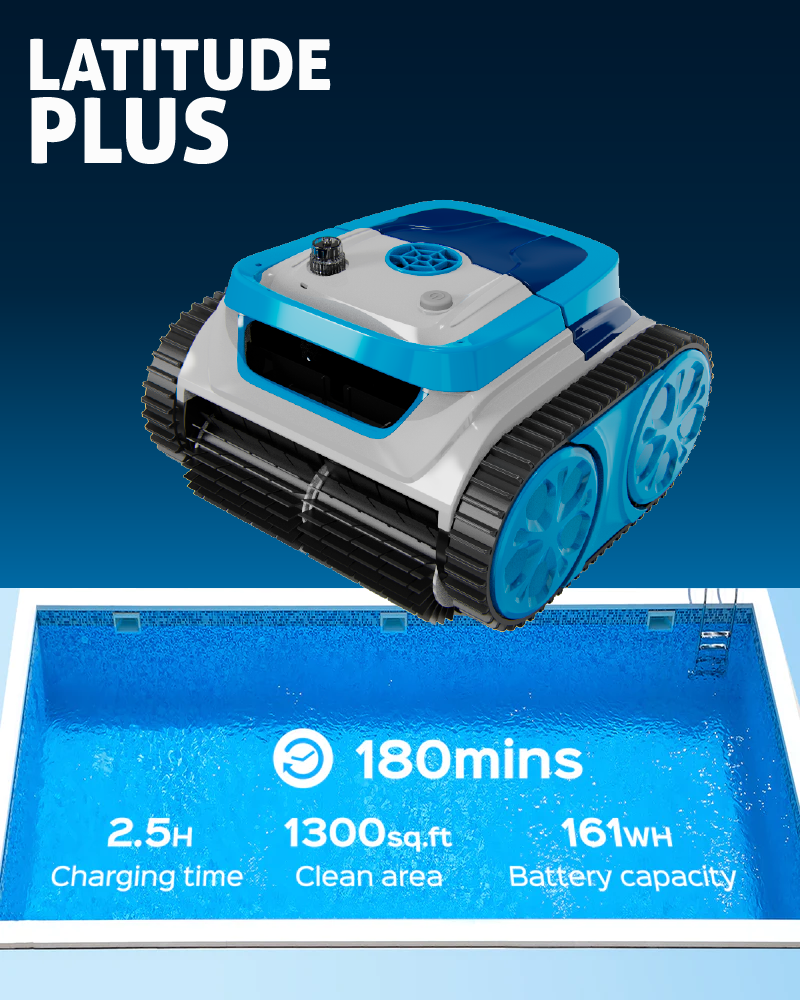 Inopool's Latitude Plus Robotic Pool Cleaner — Inopool