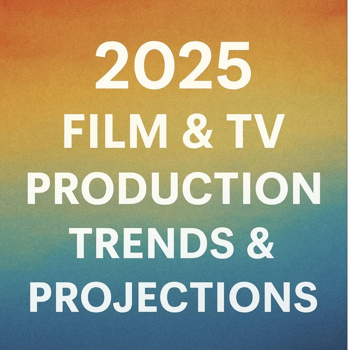 2025 Mid-Year Film & TV Production Report — American Movie Company