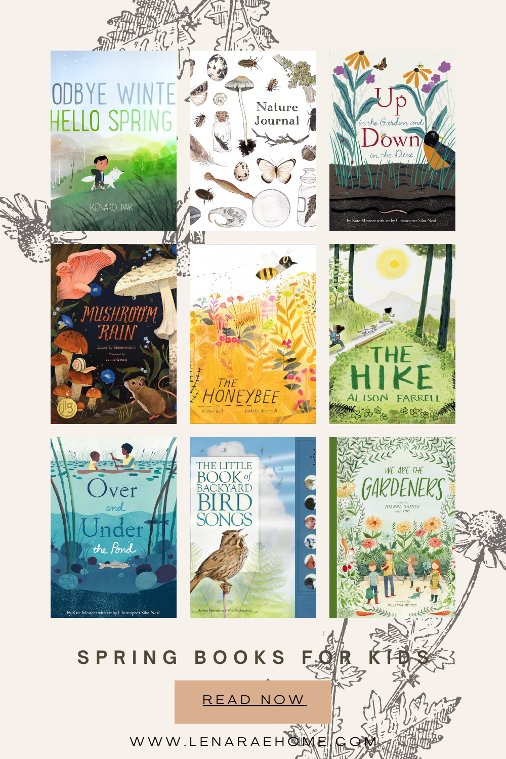 Spring Books — Lena Rae Home