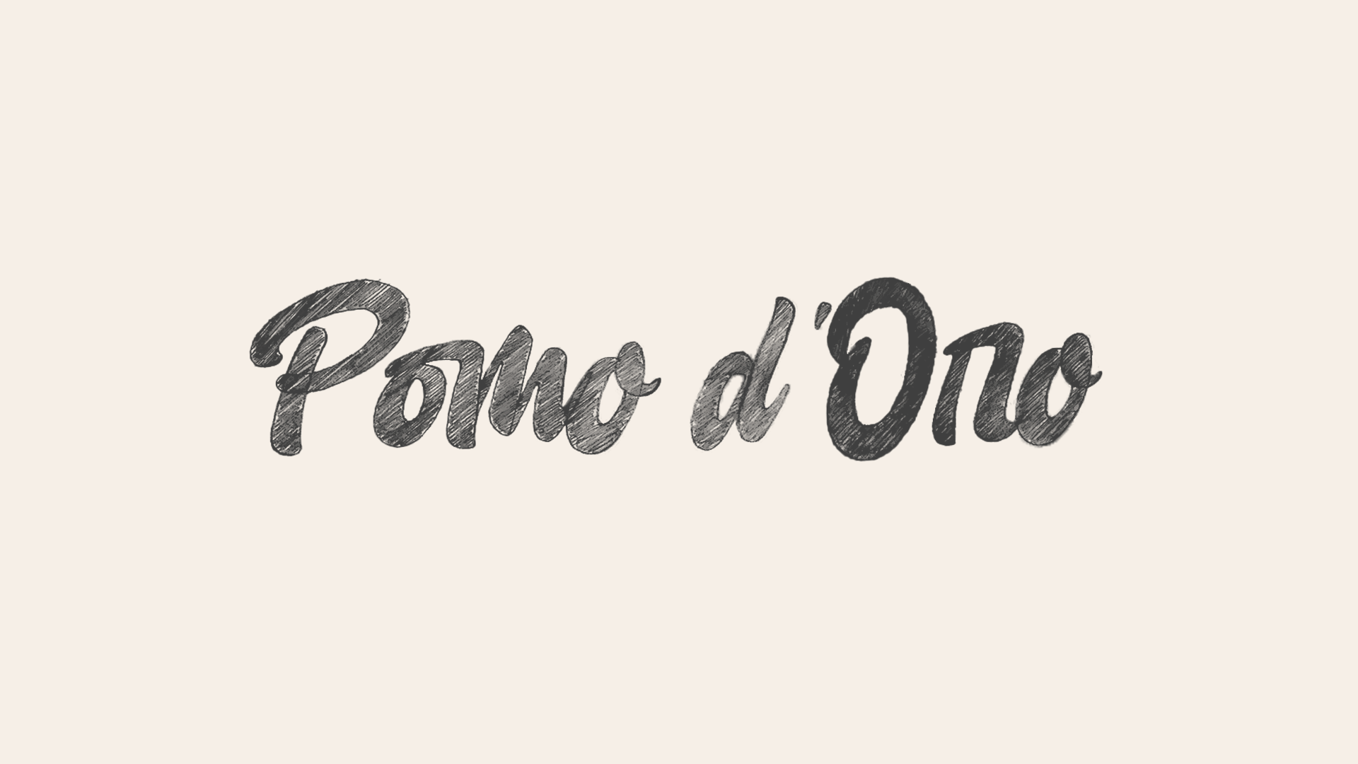 Pizzeria Pomo d'Oro - Brand Identity — Il Titolo del tuo Sito