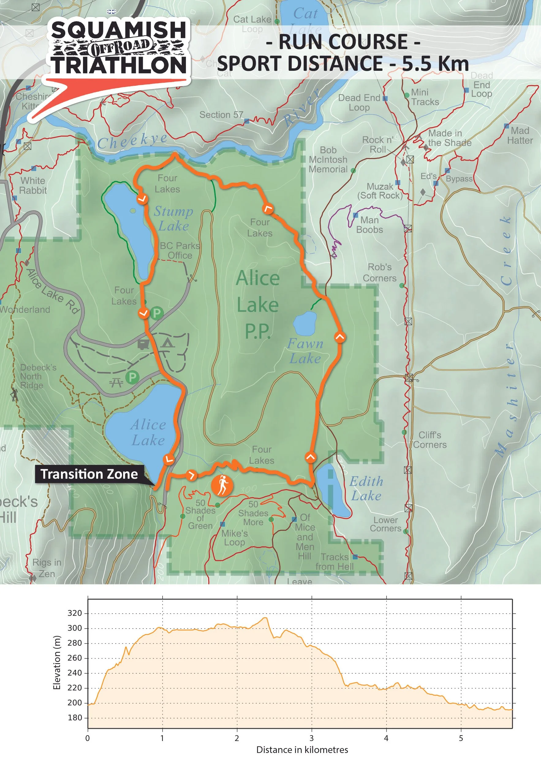 THE COURSE — Squamish Off Road Triathlon