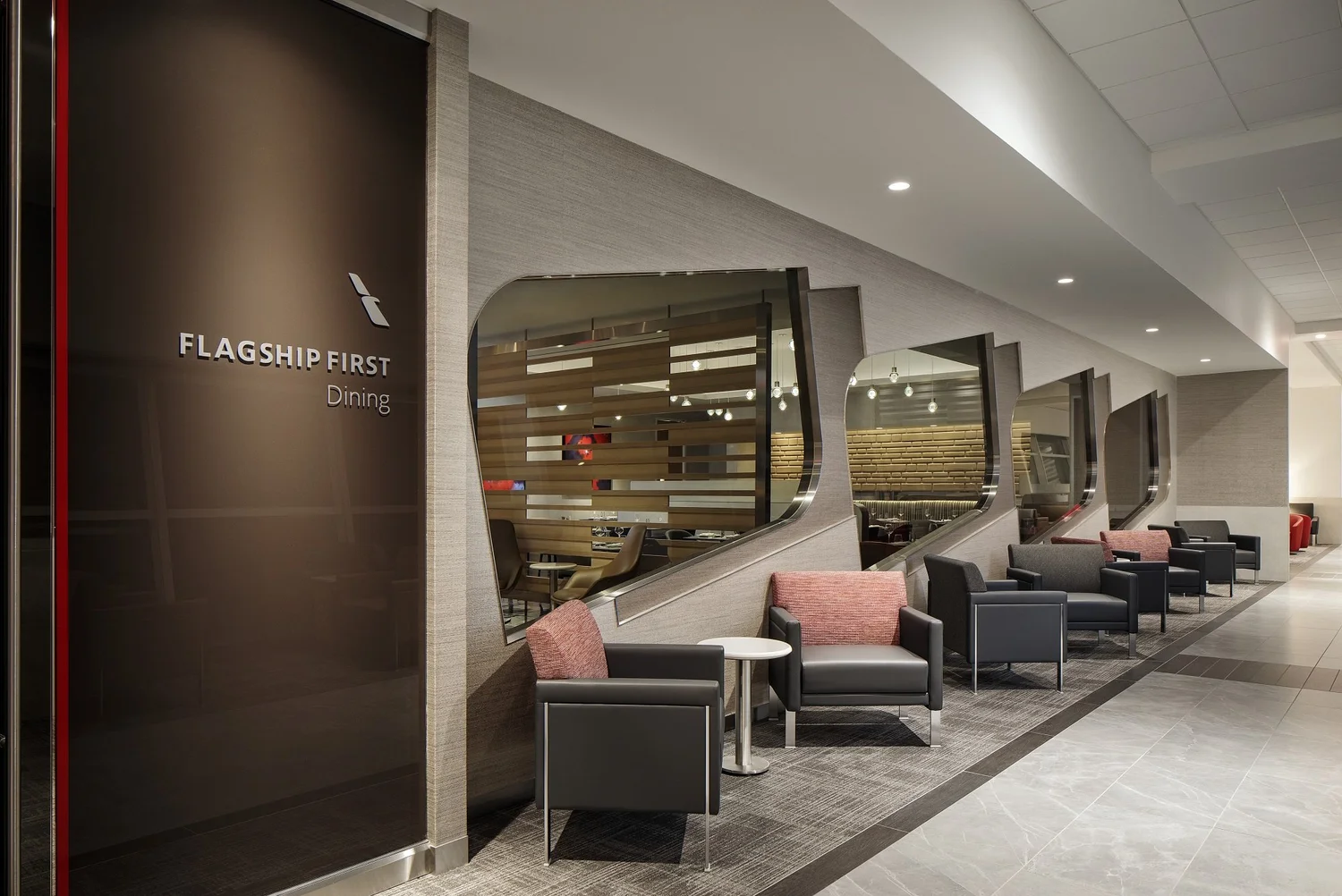 American Airlines Flagship Lounge - Terminal D — James R. Thompson, Inc