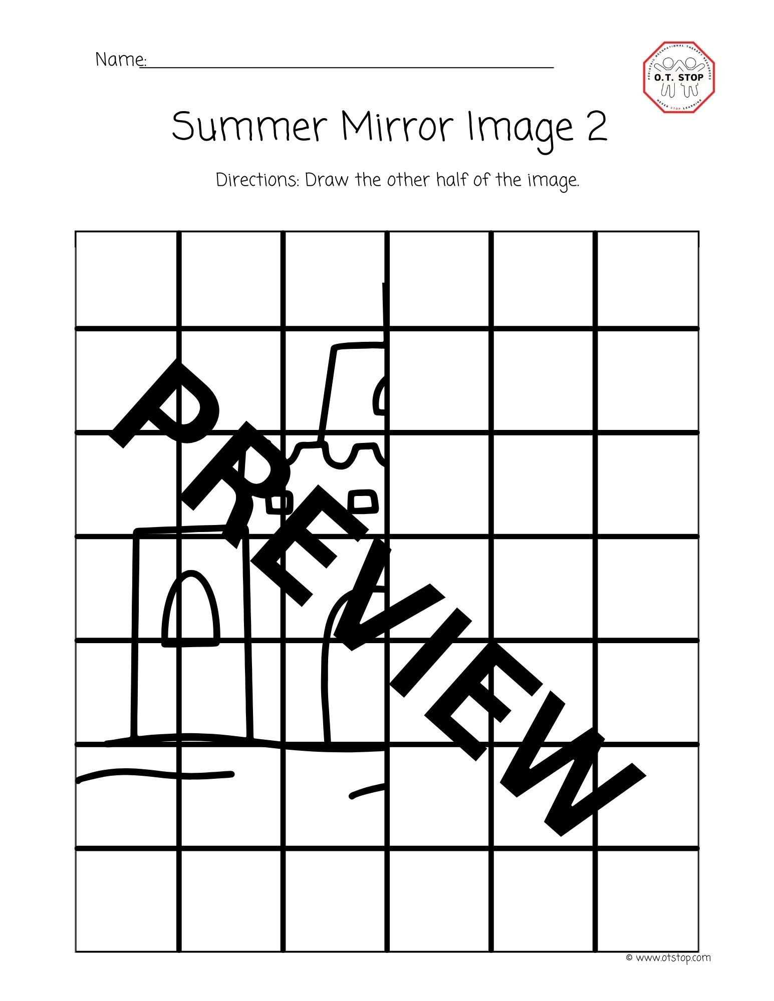 Summer Mirror Image — O.T. Stop