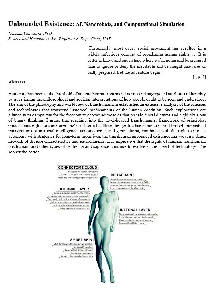 Publications — Natasha Vita-More, Ph.D.
